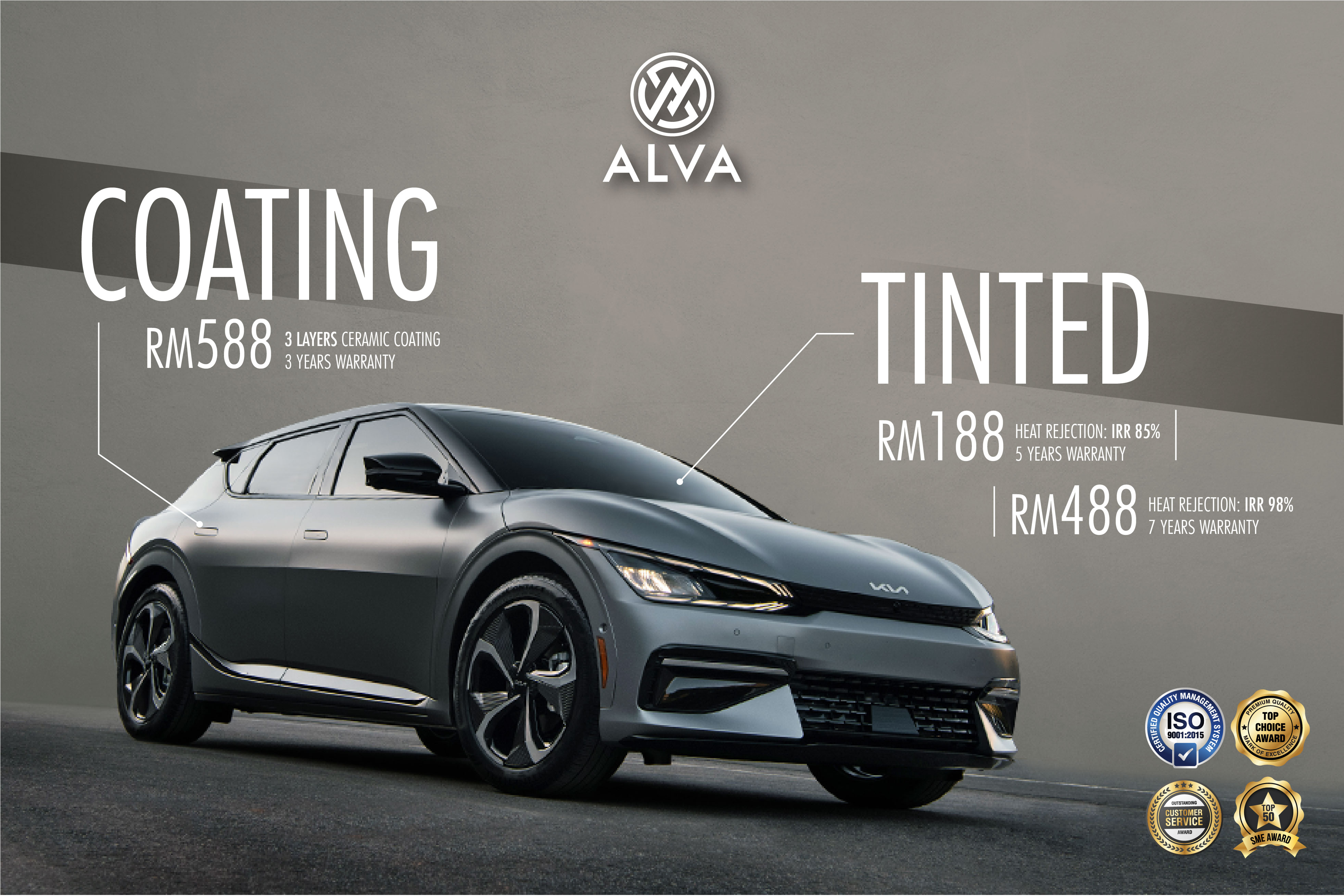 ALVA TINTED & COATING PROMO | ALVA CONCEPT STORE